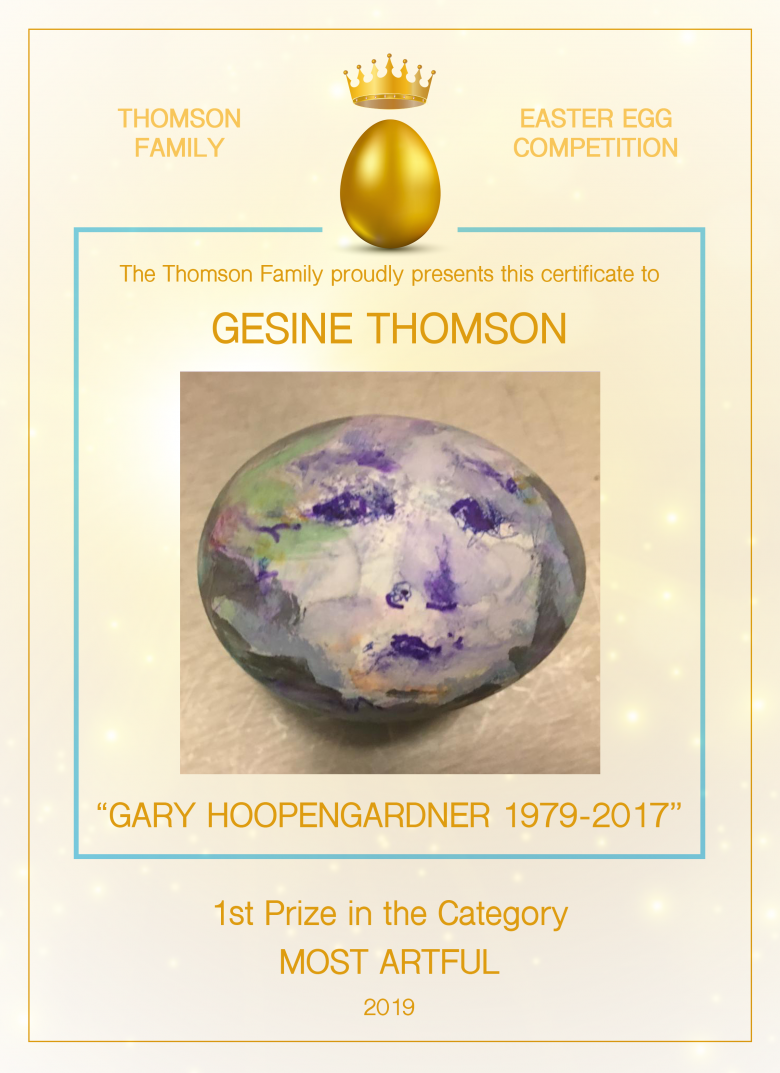 Thomson Family Easter Egg Celebration, 2019 | CONVERSATIONS